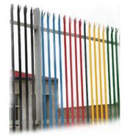 China 3mm Wire Mesh Metal Palisade Fencing 4*4 Hot Dipped Powder Coated Galvanized for sale