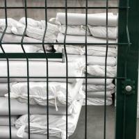 China 3.5mm Four Bends 3d Wire Mesh Fence 60mm*60mm / 50mm*50mm Post Size for sale