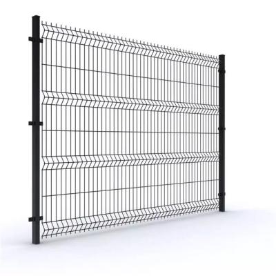 China Galvanized Welded 3d Curved Wire Mesh Fence For Garden for sale