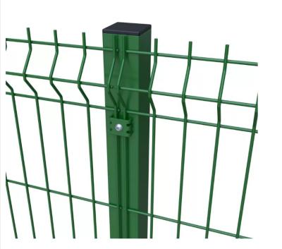 China Bending Welded 3d Curved Fence Pvc Coated Steel Panels For Garden Decoration for sale
