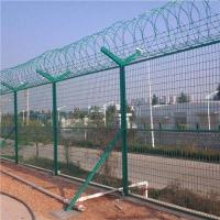 China 4 Mm Razor Blade Wire Fence Powder Coated Corrosion Resistant Anti Climb for sale