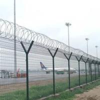 China 5.0mm Wire Mesh Diameter Anti Climb Fence Powder Coated For Military Place for sale