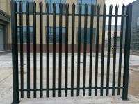 China Highway Rot Proof Metal Palisade Fencing Galvanized Steel 6m Height for sale