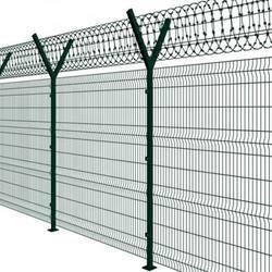 China 4mm Airport Security Fencing Hot Dipped Galvanized Powder Coated Durable for sale