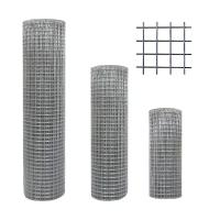 China Galvanised Welded Mesh Fencing 1/2 1/4 1 Inch Pvc Coated 6 Ft for sale
