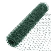 China Stainless Steel Bwg14 Hexagonal Chicken Wire Mesh 10x0.5m For Poultry for sale