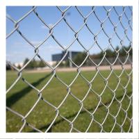 China 75mm Chain Link Mesh Fencing Hot Dipped Galvanized Pvc Coated for sale