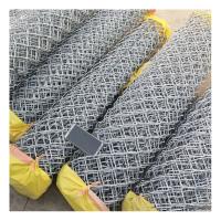 China 75mm Chain Link Mesh Fencing Hot Dipped Galvanized Pvc Coated for sale