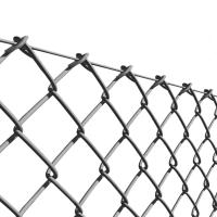 China Powder Coated 42 Inch Chain Link Fence For Airport for sale