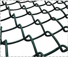 China 20x20 40x40 Galvanized Chain Link Fence Powder Coated for sale