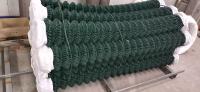 China 20x20 40x40 Galvanized Chain Link Fence Powder Coated for sale