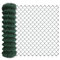 China Powder Coated 6 Foot 9 Gauge Chain Link Fence Galvanized for sale