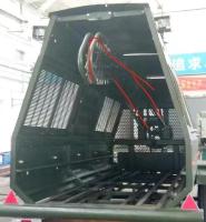 China hot dipped galvanized steel Razor mobile security barrier mobile security barrier of 6d Razor Wire Mesh Trailer for sale