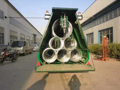 China 3d Hot Dipped Galvanized Razor Mobile Security Barrier 1000w Motor Trailer for sale