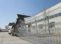 China Hot Dipped Galvanized Razor Wire Trailer 1000w Motor for sale