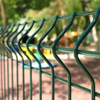 China 3d Curvy Galvanized Welded Wire Mesh Fencing Powder Coated for sale