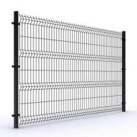 China Pvc Coated Hot Dipped Welded Wire Mesh Fence Panel 3d Curvy for sale