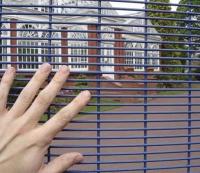 China Anti Cutting Welded 358 Security Fence Prison Mesh Fencing 60x60mm customizable for sale