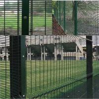 China Anti Cutting Welded 358 Security Fence Prison Mesh Fencing 60x60mm customizable for sale