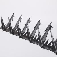 China Hot Dipped Galvanized Fence Security Spikes razor wall spikes 1.25M non rusting for sale