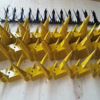 China Large Blade 1mm 2mm Anti Theft Fence Spikes Anti Climb Wall Spikes Rustproof for sale