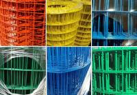 China 1.3mm 1.5mm Pvc Coated Welded Wire Fencing for construction Rot Proof for sale