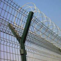 China Rot Proof Airport Perimeter Fencing Galvanized 2.4m Height High Safety for sale