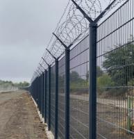 China 2.4m*3m  Y Post  Anti Climb Airport Security Fencing Pvc Coated Mesh Fence for sale