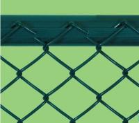 China 100ft Roll Heavy Gauge Galvanized Chain Link Fence Abrasion Resistance for sale