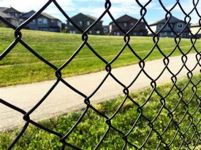 China Length 10-200m 9 Gauge Chain Link Fence Heavy Duty  wear resisting for sale