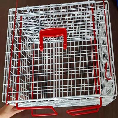 China Small And Medium Sized Pet Wire Cage For Dog And Cat Rust Resistance for sale