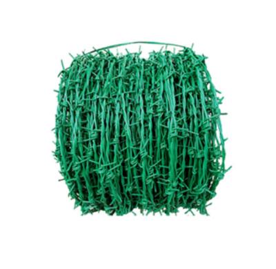 China High Security Fencing High Tensile Barbed Wire Galvanized 250m 500m Roll for sale