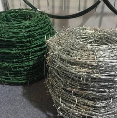 China 15mm-30mm Galvanized Barbed Razor Wire Fence 5-50kg Roll for sale
