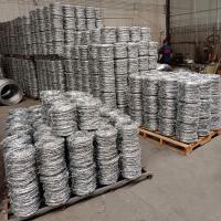 China 14 Gauge Barbed Wire Fencing For Protective Construction 15mm-30mm for sale