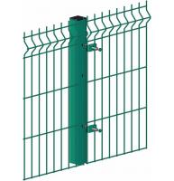 China Roll Top Triangle Bending  5mm 3D Wire Mesh Fence Erosion Resistant for sale