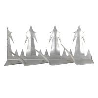 China SS304 Metal Wall Spikes Burglar Proof Fence Spikes 2mm Thickness for sale