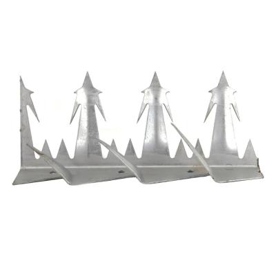 China SS304 Metal Wall Spikes Burglar Proof Fence Spikes 2mm Thickness for sale