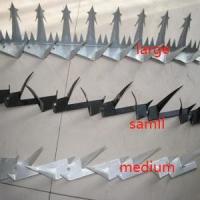 China 1.25M Anti Climb Wall Spikes Security Wall Spikes   Corrosion Protection for sale
