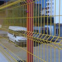 China Galvanized Steel V Bending Curved 3d Welded Mesh Fencing 1530mm Height for sale