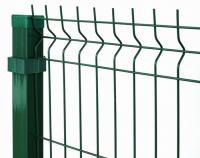 China Powder Coated Curved Welded Wire Mesh Fence 3d Wire Mesh Panels 0.9m-2.4m for sale
