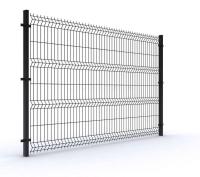 China Decorative Garden Village 2D Curvy 3d Welded Wire Fence   Corrosion Protection for sale