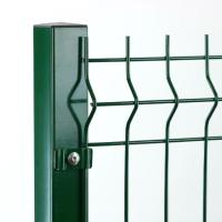 China Decorative Garden Village 2D Curvy 3d Welded Wire Fence   Corrosion Protection for sale