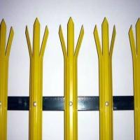 China Hot Cold Rolled Metal Security W Section Palisade Fence Residential for sale