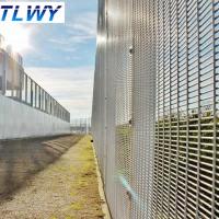 China Anping TLWY Line Post 60*2mm Airport Perimeter Fencing High Security for sale