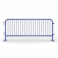 China Removable Pedestrian Fence Panels 42mm O.D. Barrier Crowd Control for sale