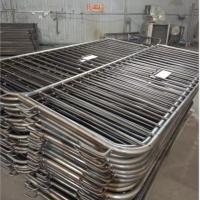 China 1.1*2.1m 1.1*2.5m Pedestrian Control Barriers Fence Panels OEM ODM for sale