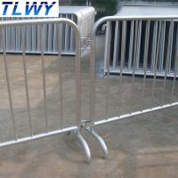 China ISO9001 Portable Safety Crowd Control Barriers Anti Corrision for sale