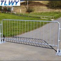 China ISO9001 Portable Safety Crowd Control Barriers Anti Corrision for sale