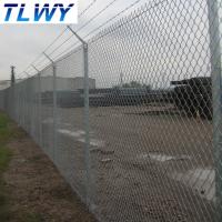 China BWG18-BWG7 Colored Chain Link Fencing Panels 1x50m 1.2x50m for sale