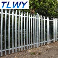 China China Anping TLWY 30 Years Factory  Galvanised Steel Palisade Spiked Security Fencing for sale
